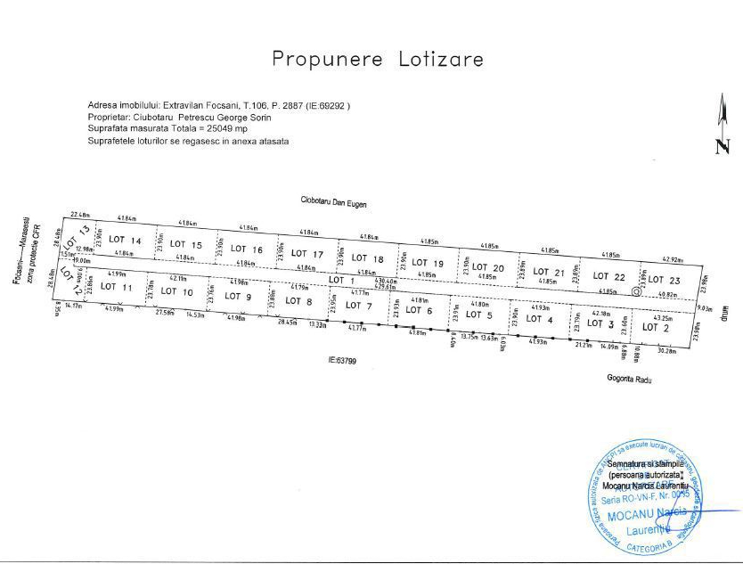 Loturi 1000 mp extravilan pentru constructie casa - Imobile Well